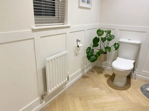 11x MDF Wall Panelling Strips (L)1220mm (Coverage 3.6m x 1.2m ...